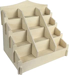 Amazon.com: 4 Tier Muti-Functional Display Stand with 12 Shelves ...