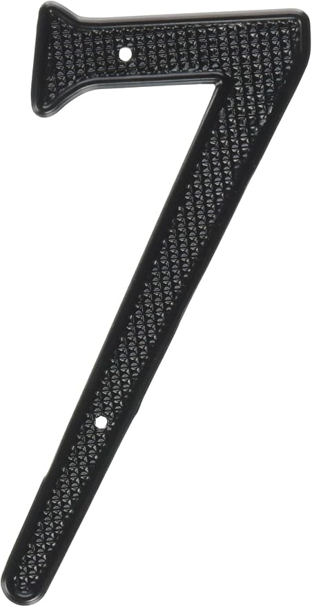 Amazon.com: MINTCRAFT N-017 Number House 7 4In Black, 4" : Tools & Home ...