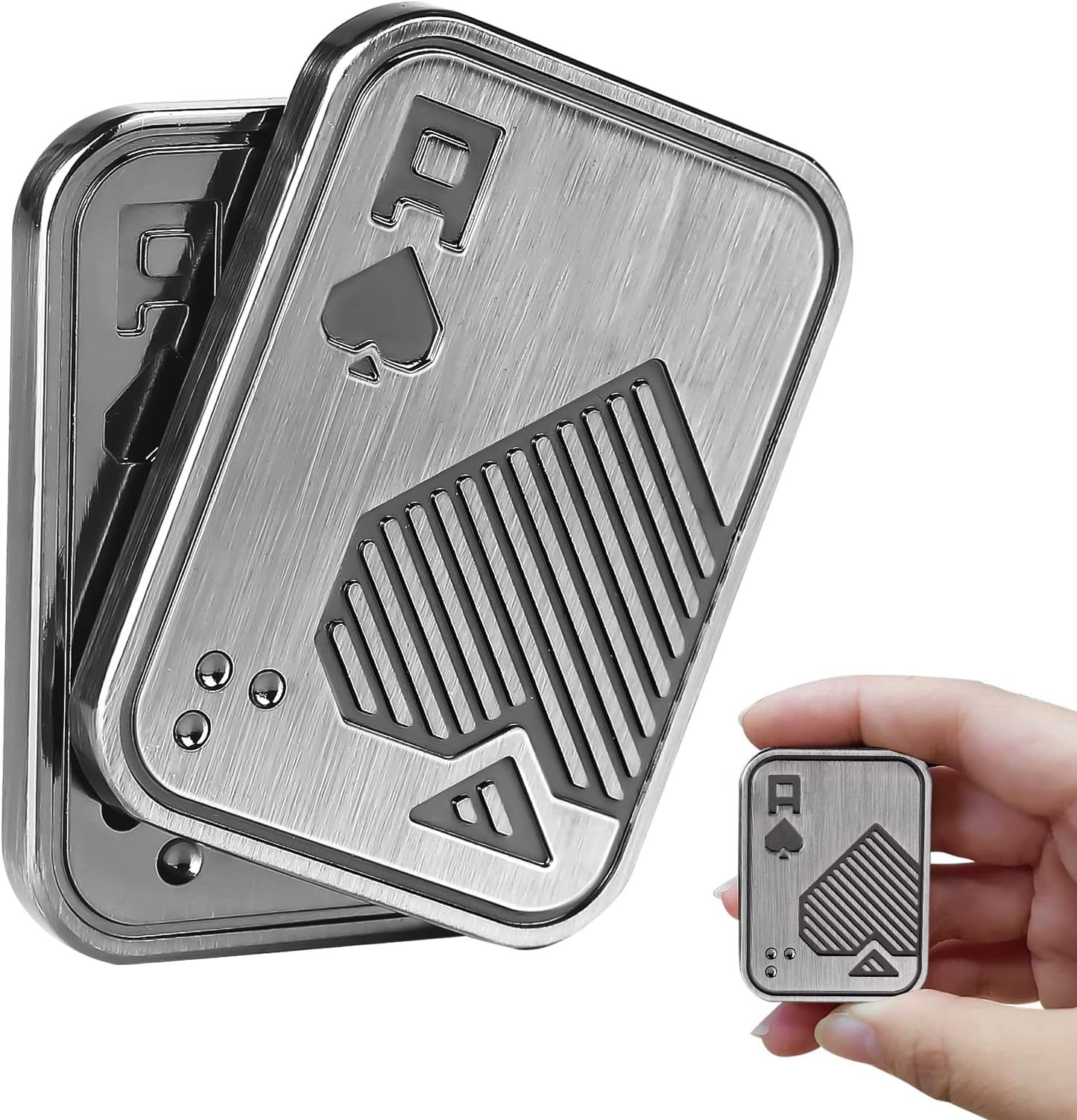 ITOKEY Fidget Toys Adults, Fidgets Desk Toy for Men, EDC Metal Fidget ...