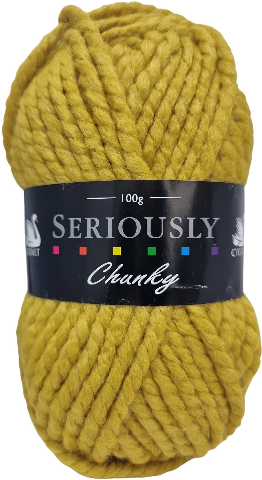 Cygnet Seriously Chunky Knitting Yarn/Wool - 100g Ball - 64 Shades ...