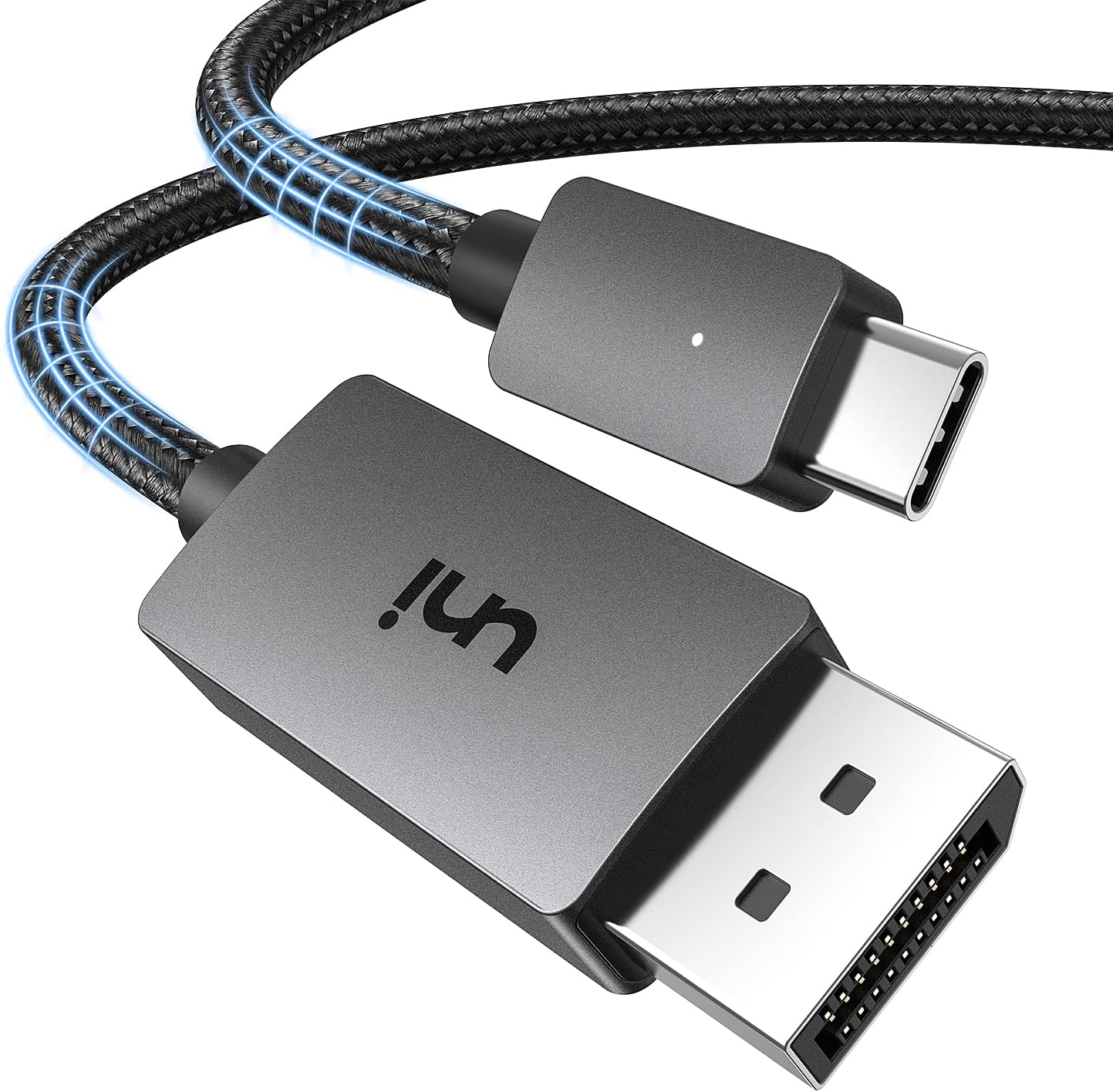 uni USB C Displayport Kabel , Typ C Thunderbolt 3/4 auf DP Kabel mit ...