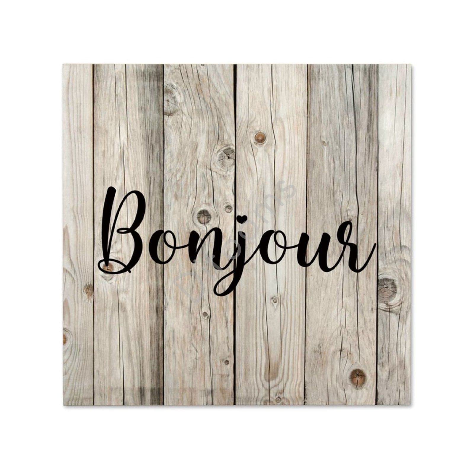Bonjour Sign