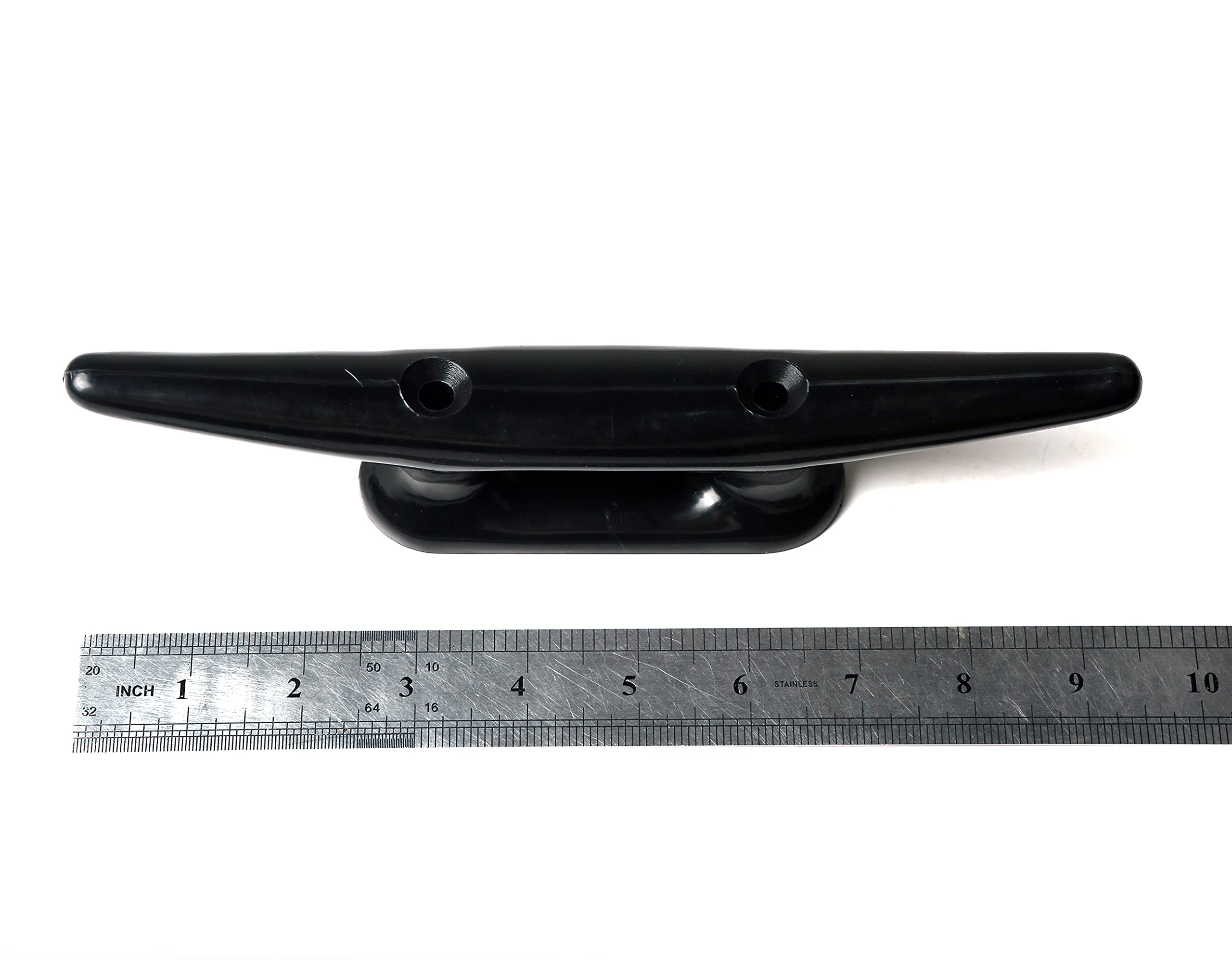 Snapklik.com : Boat Cleat Dock 8 Inch Nylon Cleats Kayak Black 4 Pack