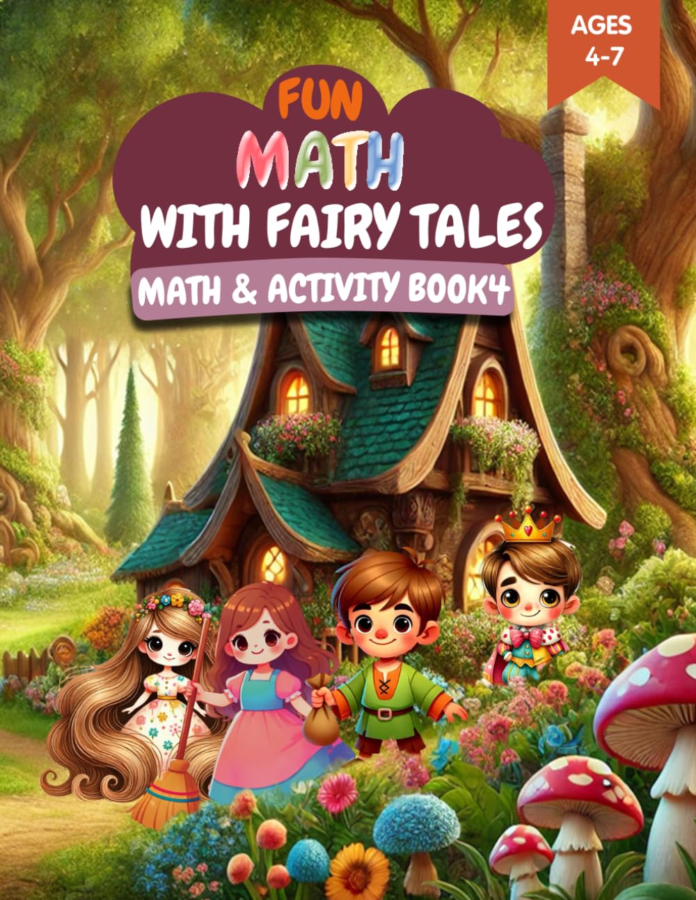 Fun Math with Fairy Tales: Math & Activity Book 4 (Fun Math Adventures ...