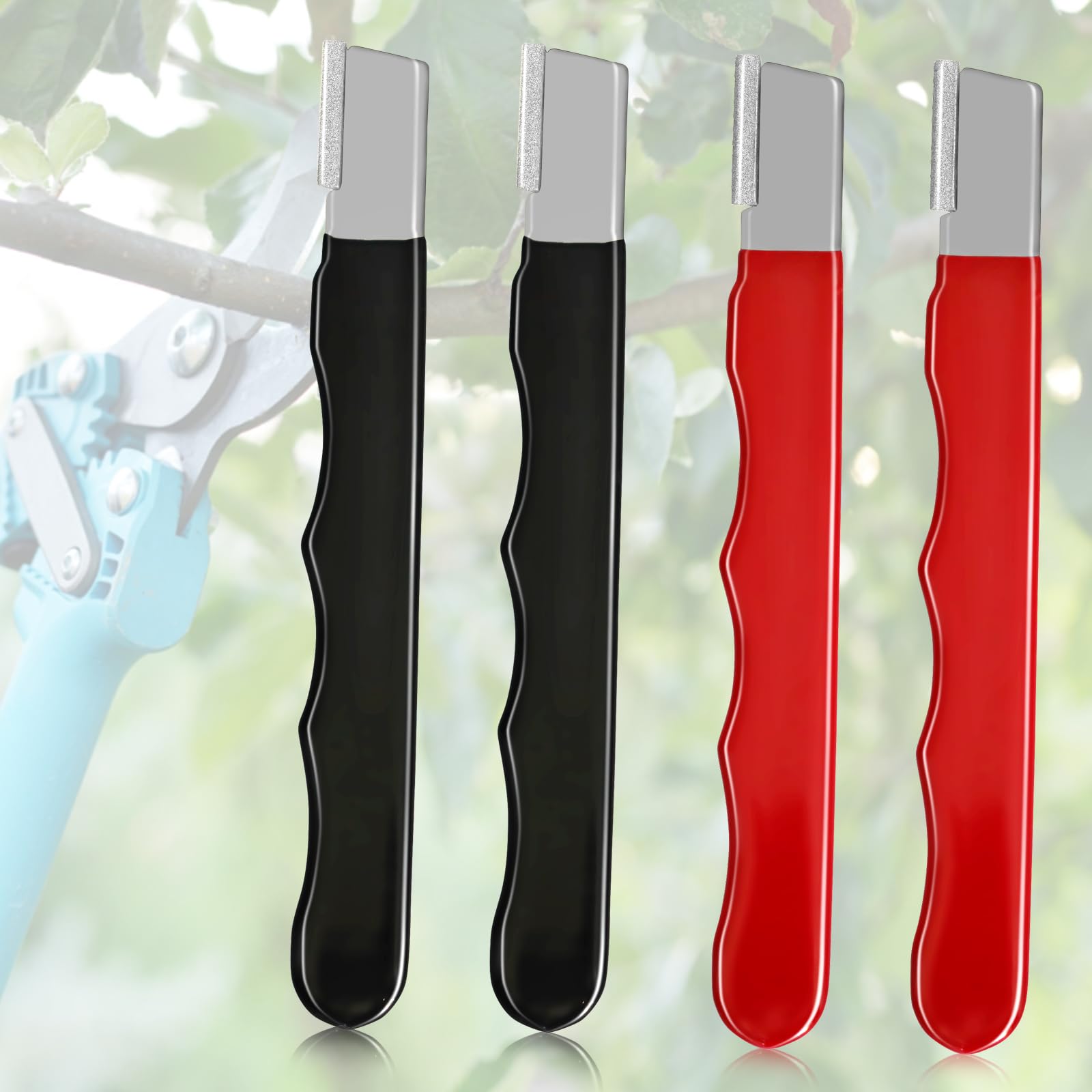 Amazon.com: 4 Pack Garden Tool Blade Sharpener Portable Blade Sharpener ...