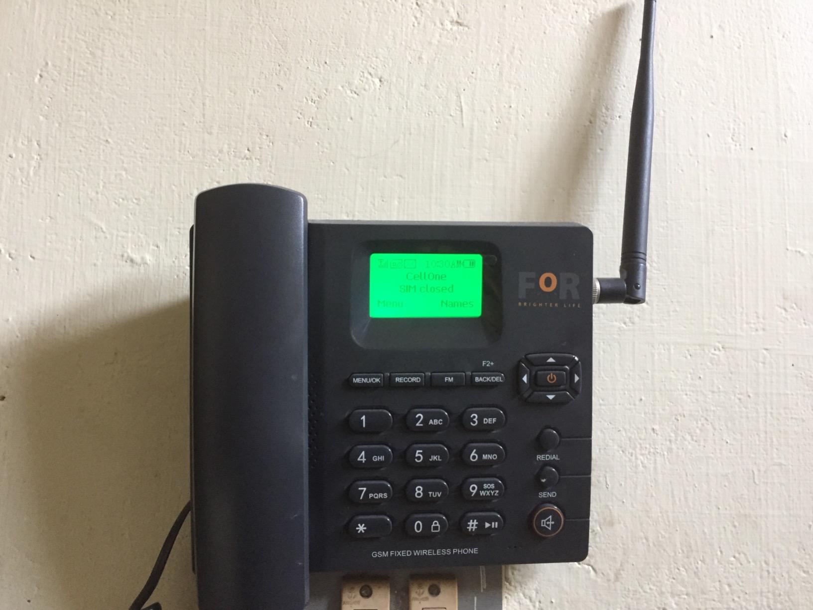 FOR F2+ GSM Fixed Wireless Landline Phone (Grey) : Amazon.in: Electronics