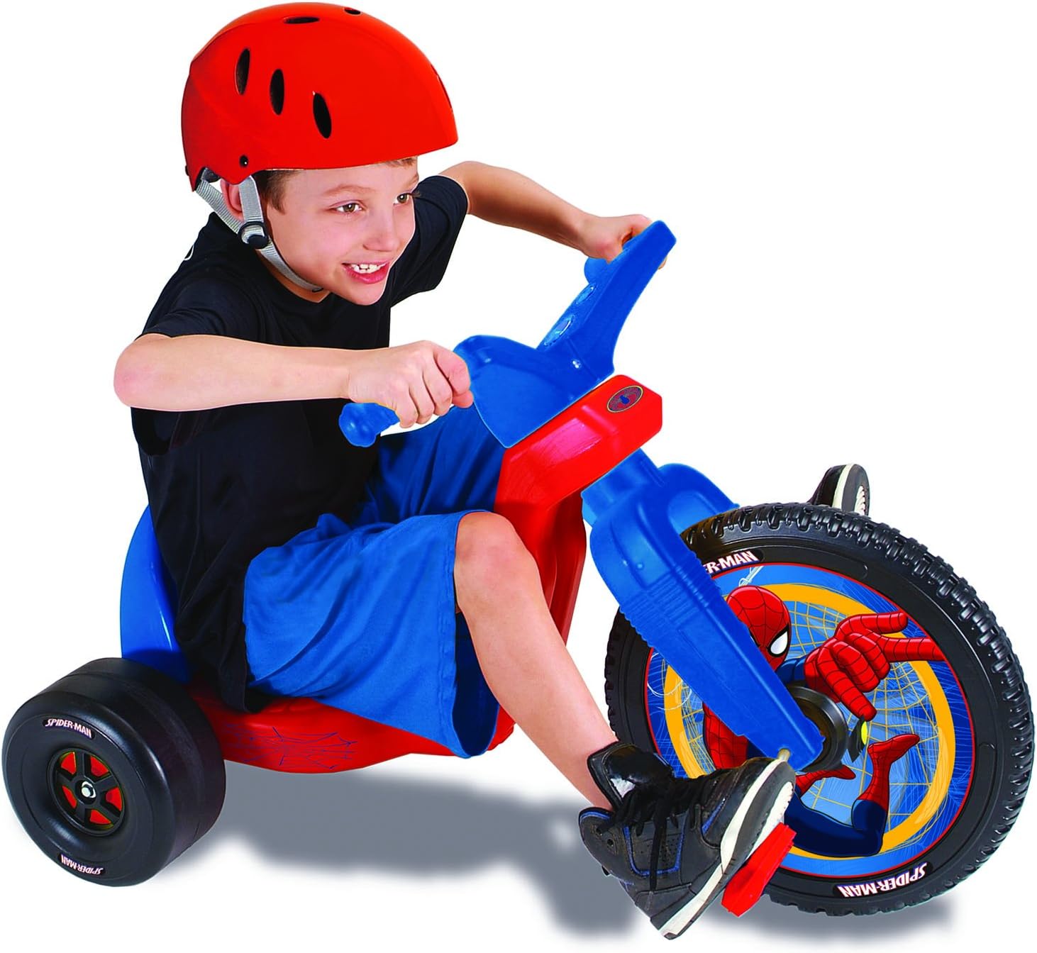 Amazon.com: Disney Big Wheel 16" Spiderman Ride On : Toys & Games