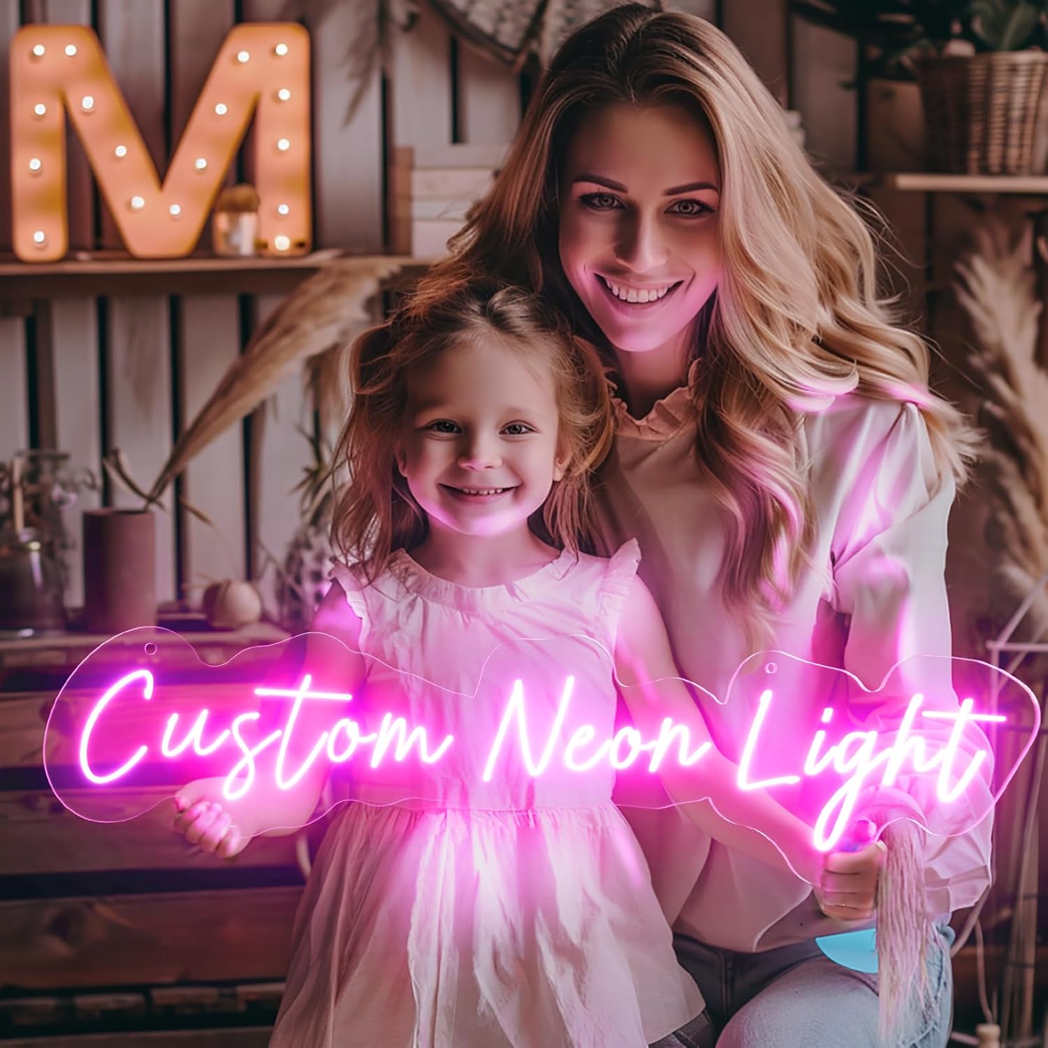 Amazon.com : Custom Neon Signs-Personalized Dimmable LED Neon Signs for ...