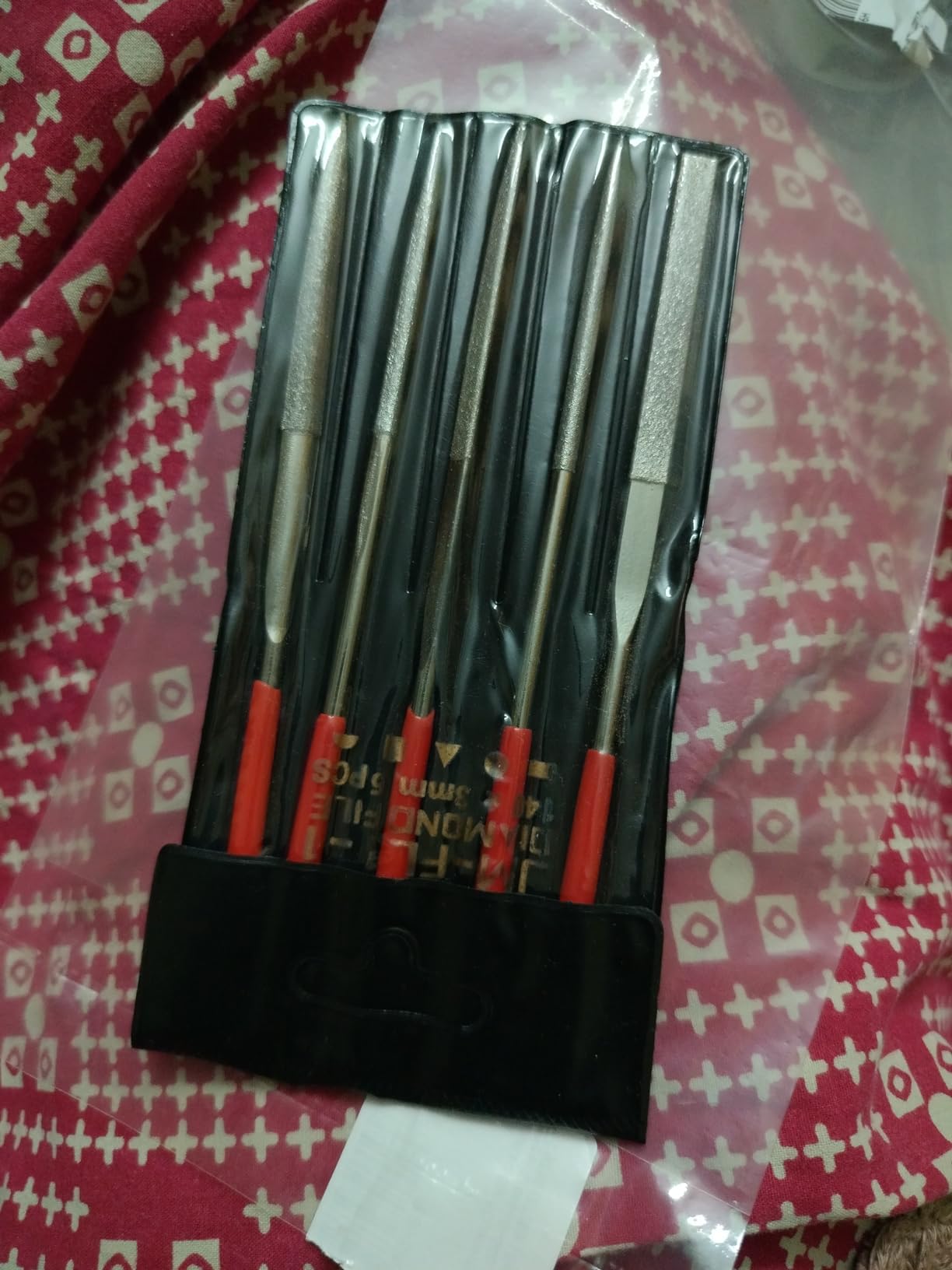 PagKis 5 Pieces Diamond Needle File Set for Metal, Glass, Stone ...