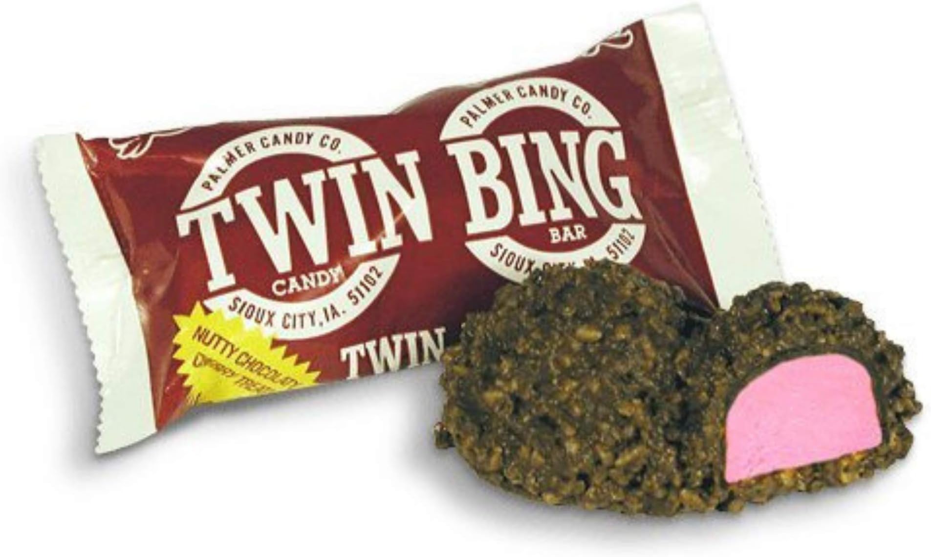Amazon.com: Palmers Twin Bing Candy Bars - (36-Pack) - Chocolate ...