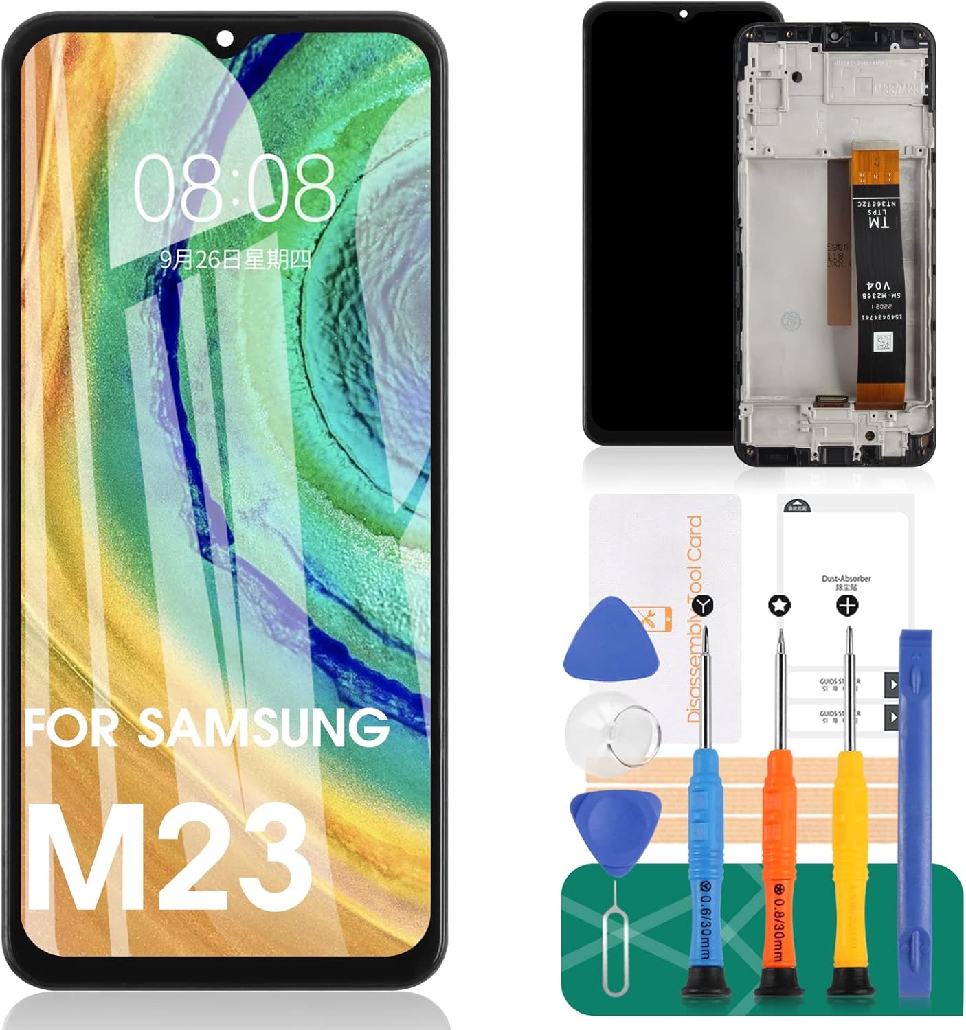 Amazon.com: for Samsung Galaxy M23 Screen Replacement for Samsung M23 ...