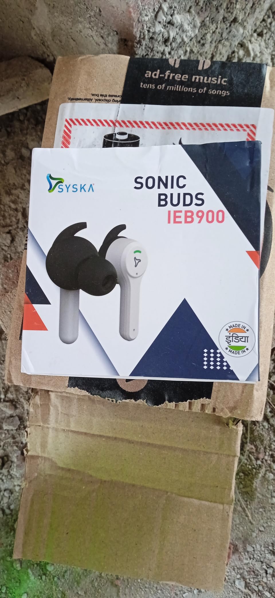 SYSKA Sonic Buds IEB900 Earbuds with 50Hr Play Time, auto ENc Tech, Low ...