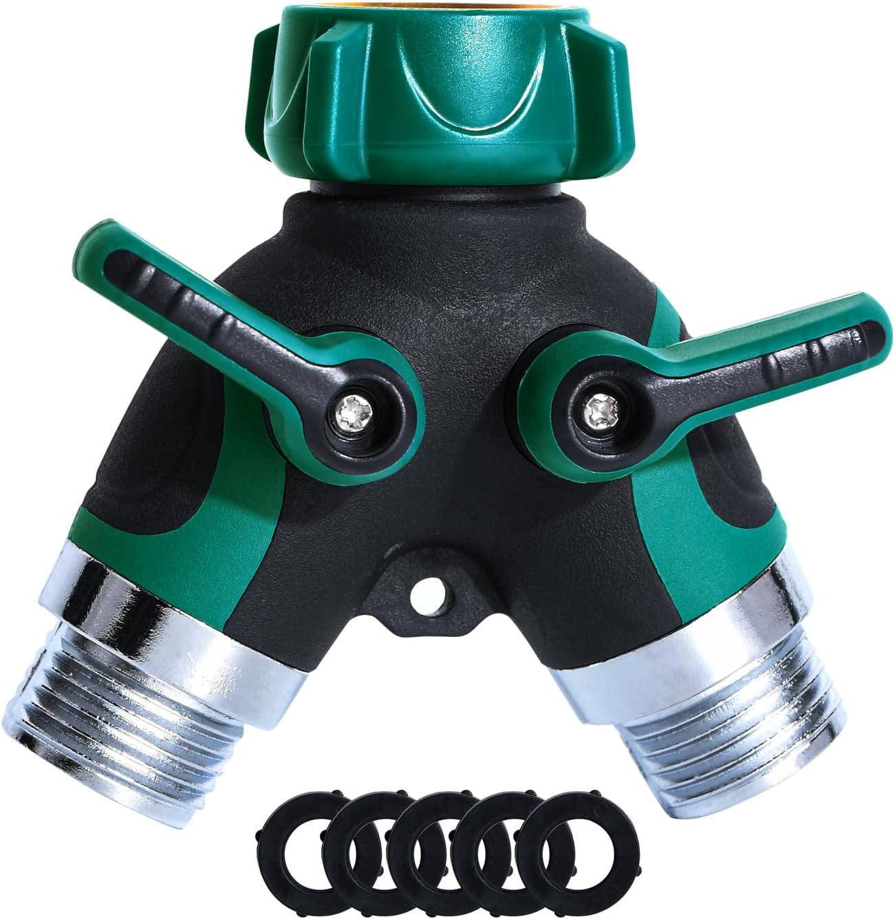 Amazon.com: Hose Splitter | Hose Splitter 2 Way Heavy Duty | ISeebaibi ...