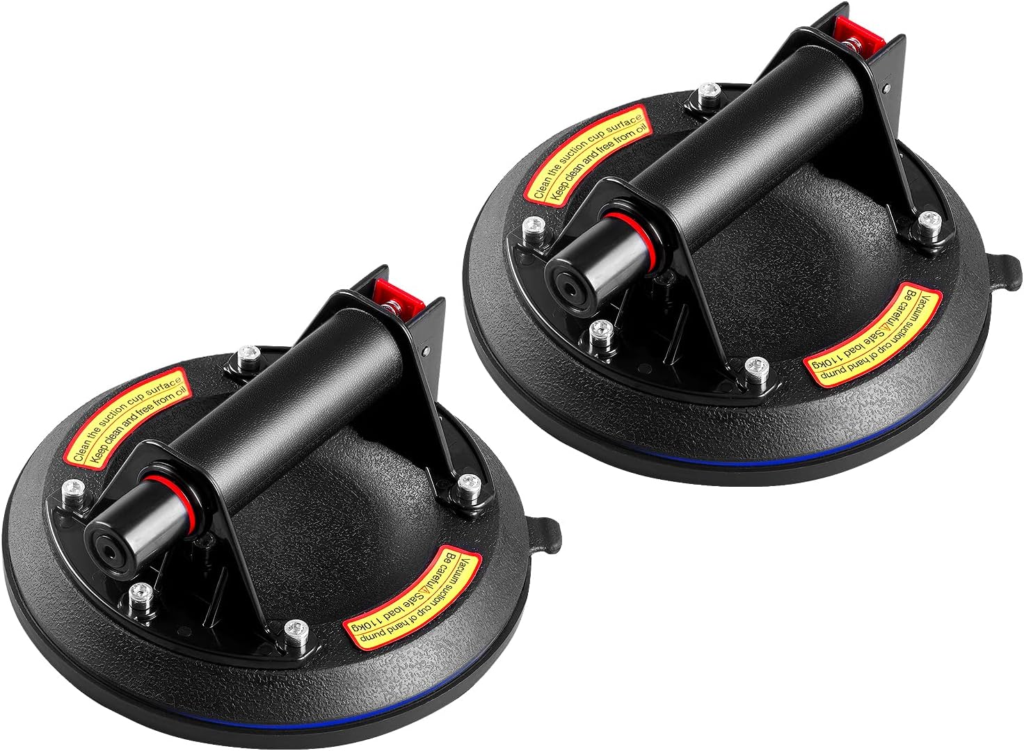 Amazon.com: Goaste 2 Pack 8" Glass Suction Cups to Lift Large Glass ...