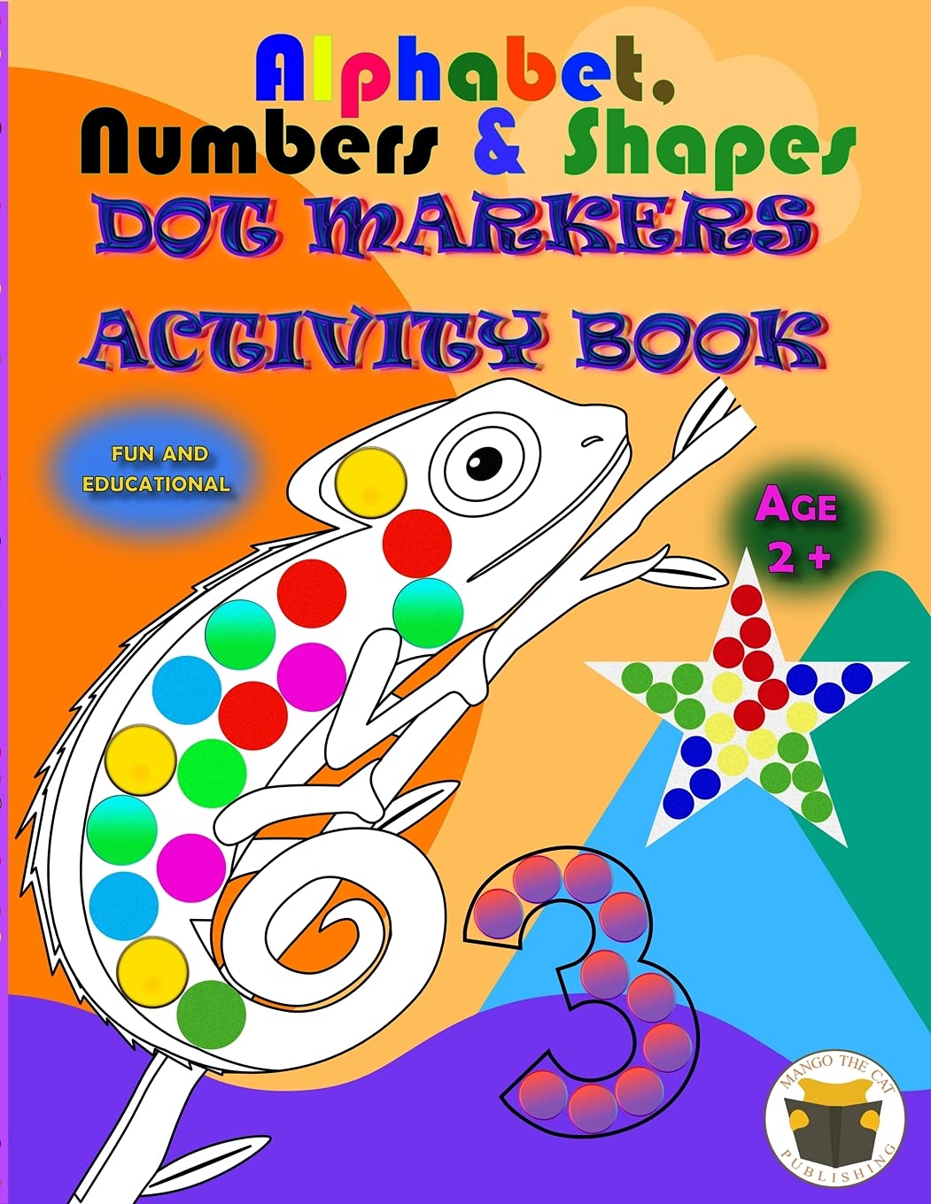 Alphabet Numbers And Shapes Dot Marker Activity Book Improve Fine ...