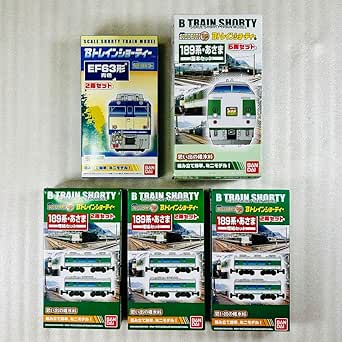 Amazon.co.jp: ATYT Unassembled B Train EF63 Blue + 189 Series Asama ...