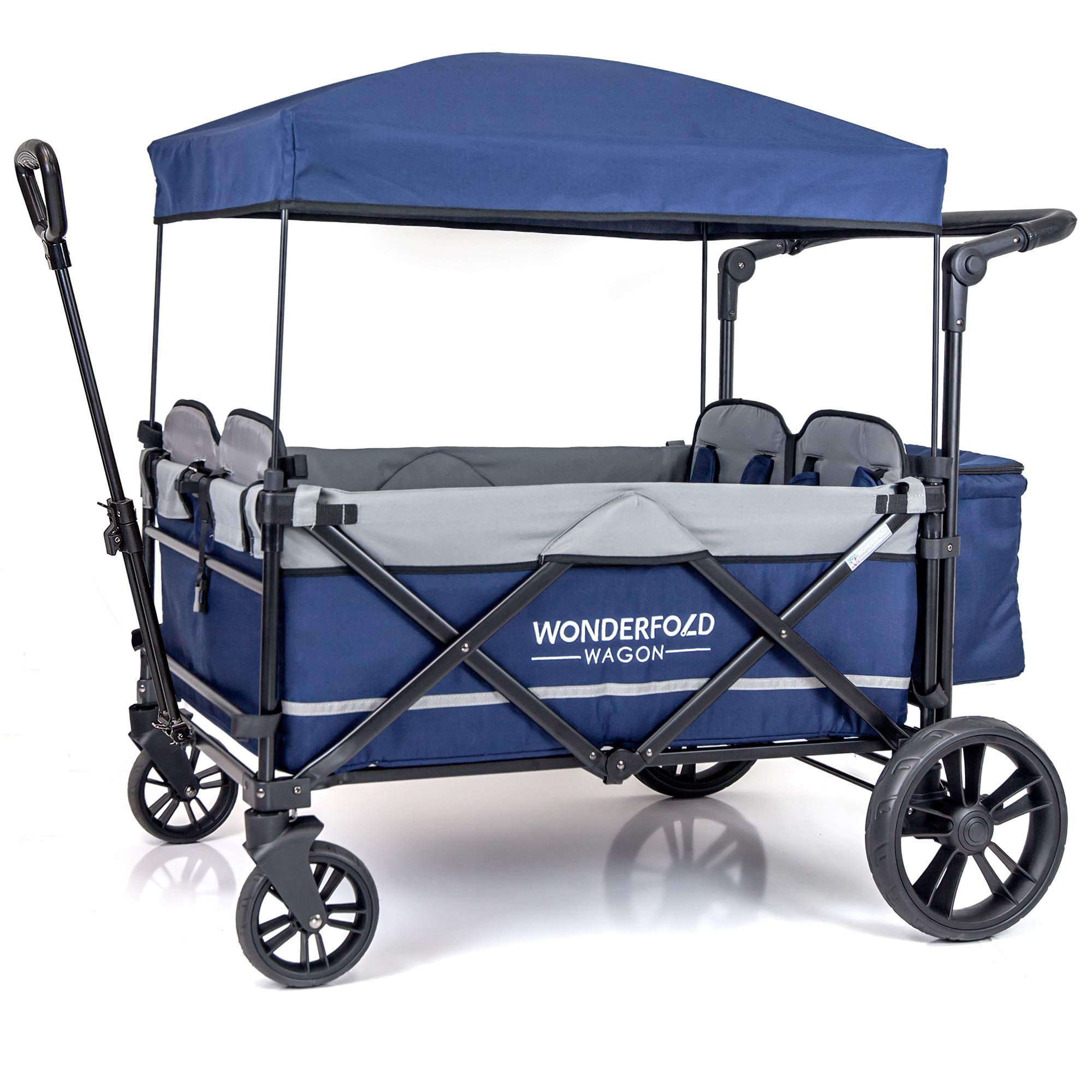 Buy WONDERFOLD X4 Navy Multi-Function 4 Passenger Quad Push and Pull ...