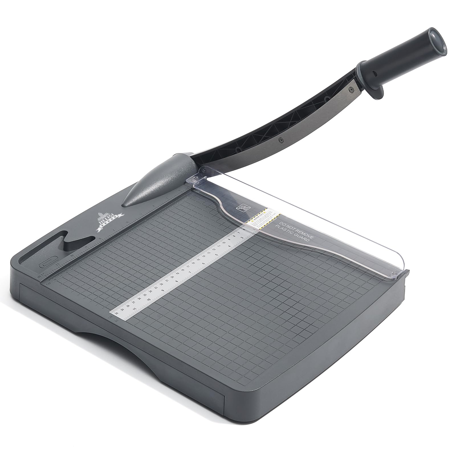 JIELISI 12 Inch Cut Length Guillotine Paper Trimmer,12 Sheets Capacity ...