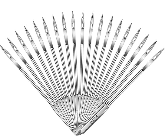 Amazon.com: Heavy Duty Sewing Machine Needles, 70 Count Universal ...