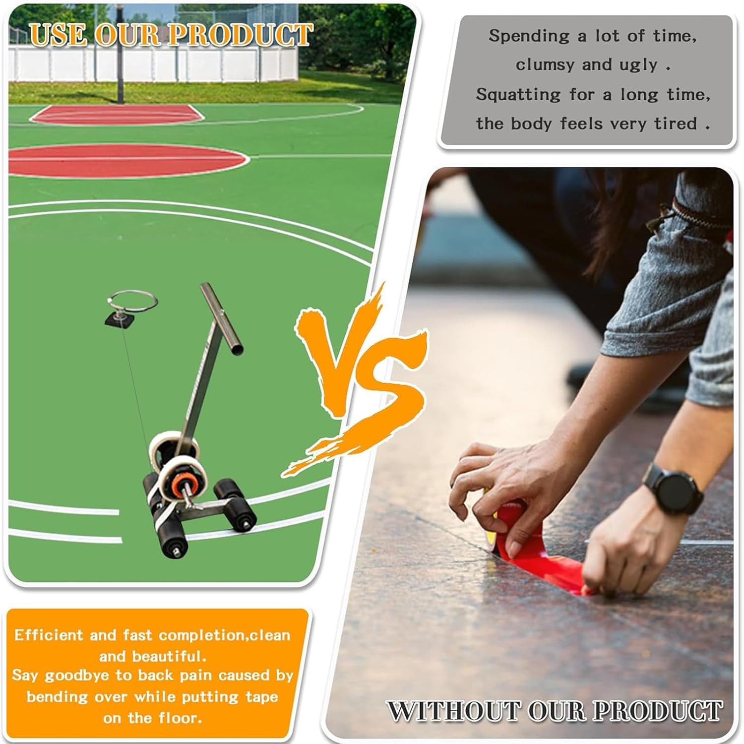 Court Line Tape Machine, Floor Marking Machine, Philippines | Ubuy