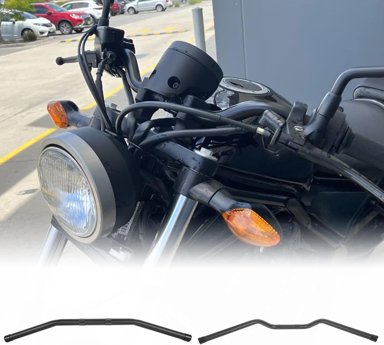 Amazon.com: TAZGANTAX Motorcycle Drag Tracker Handlebar for REBEL500 ...