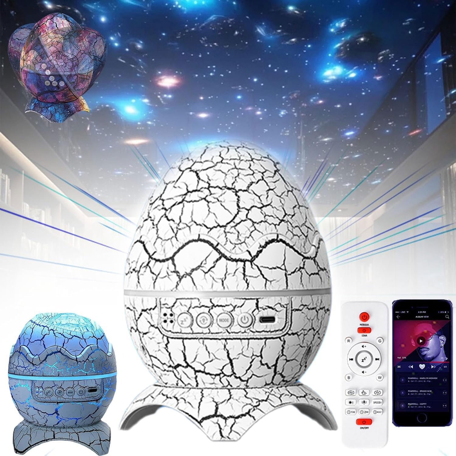 liucocotos Dinoglow Projector, Dinoglow 4 in 1 Northern Lights ...