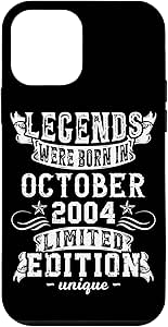 Amazon.com: iPhone 12 mini Birthday October 2004 Year Limited Edition ...