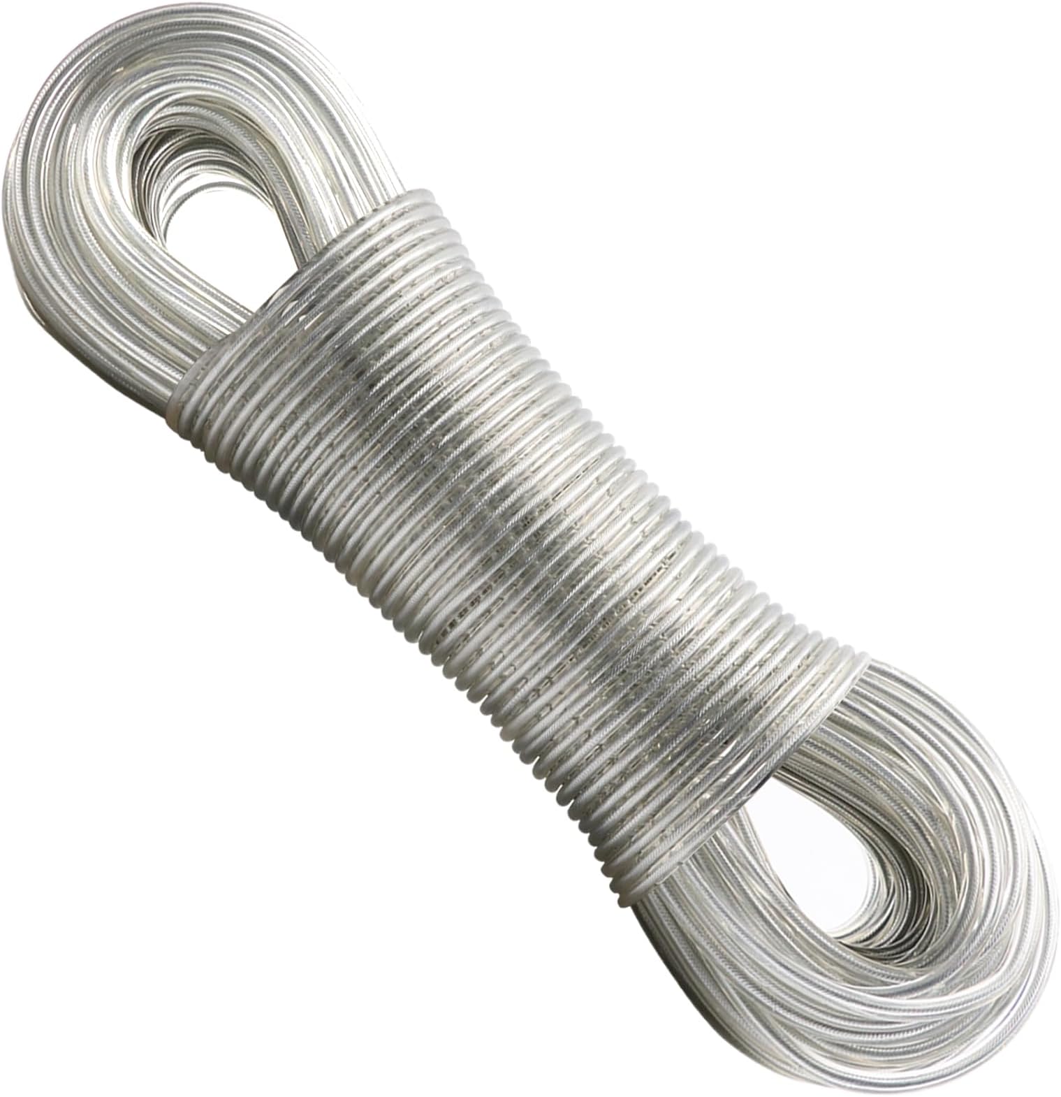 H&S Etendoir Linge Exterieur - Corde a Linge de 50m en Acier Solide et ...