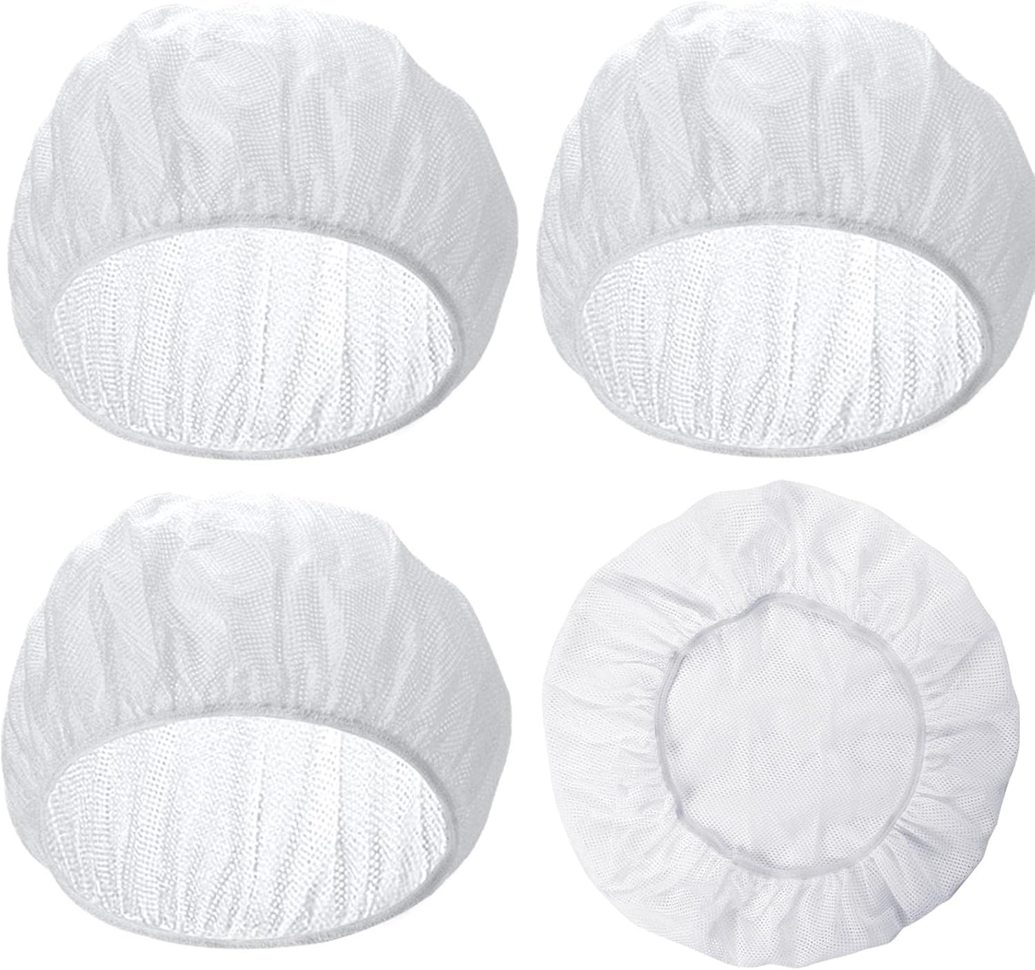 Amazon.com : 4 Pcs Mesh Sleep Bonnet Hair Nets for Women Sleeping Hair ...