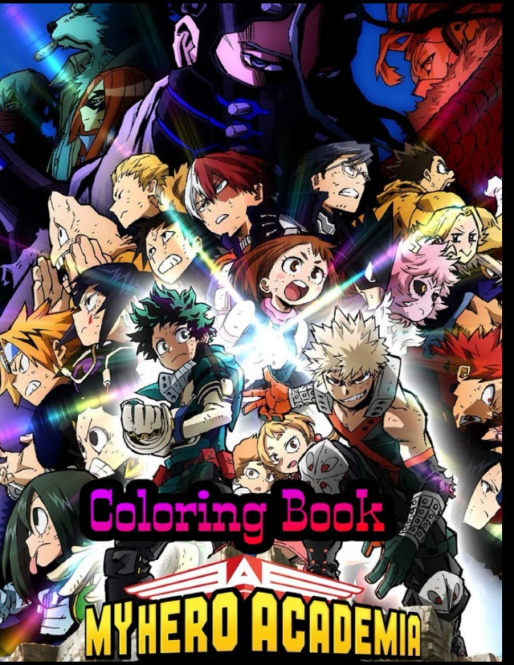 Buy My Hero Academia Coloring Book: Your Best My Hero Academia ...