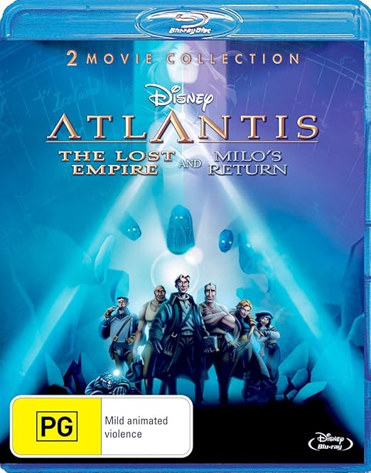 Atlantis: The Lost Empire/Atlantis: Milo's Return [Blu-ray] : Steven ...