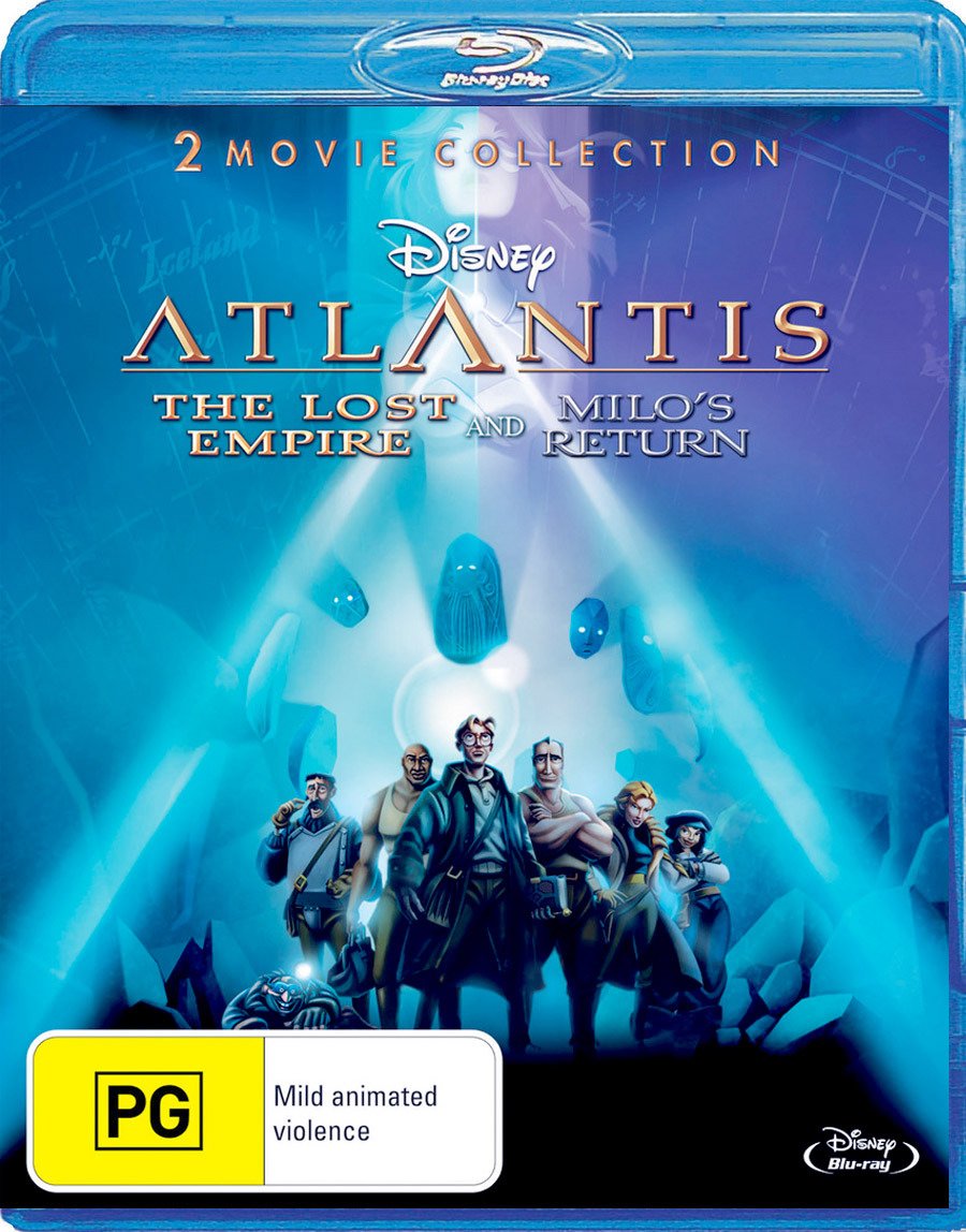 Amazon.com: Atlantis: The Lost Empire / Atlantis: Milo's Return ...