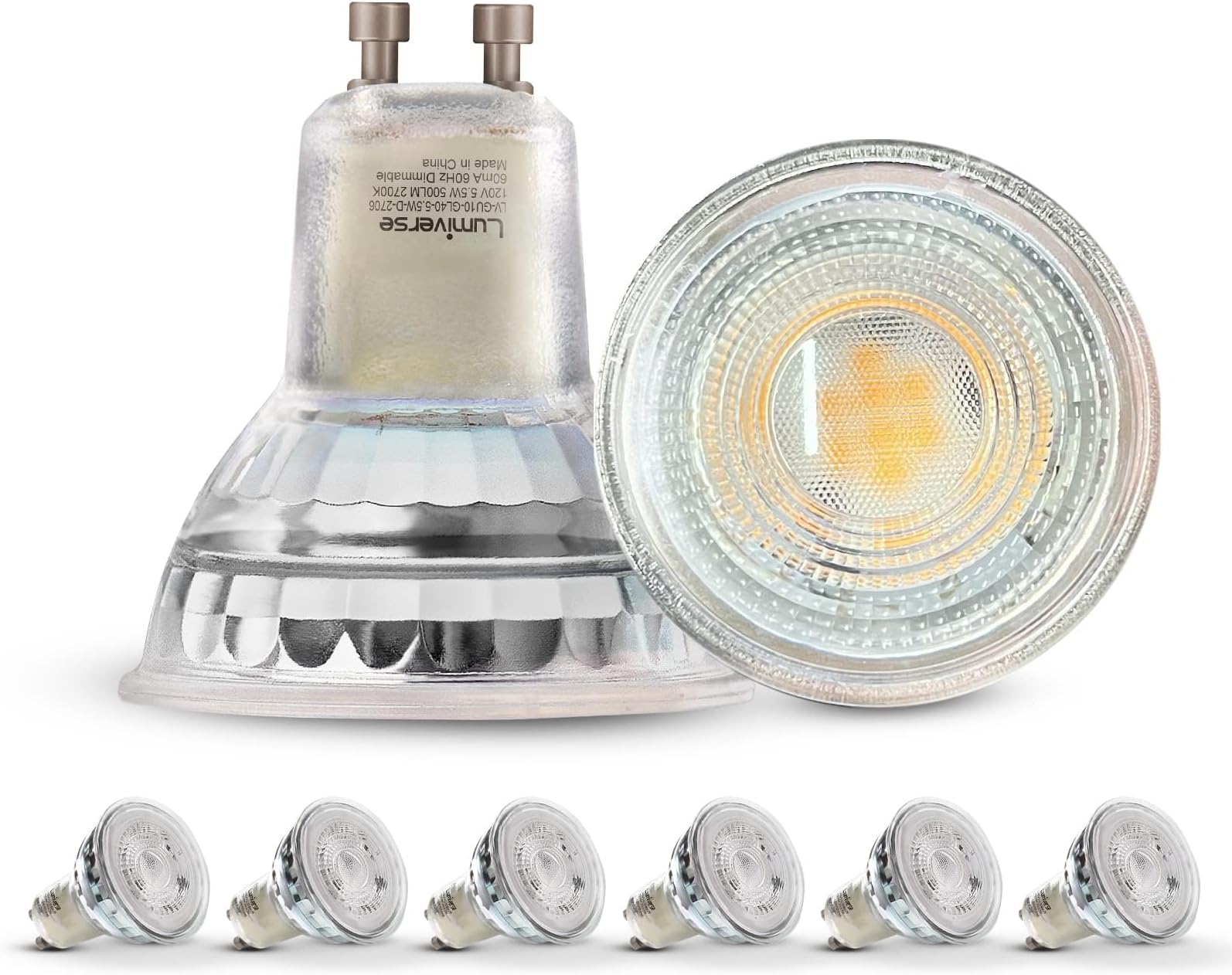 Bulbrite Q50FR/GU10 120-Volt Halogen DJD Type Tubular GU10 Bulb ...