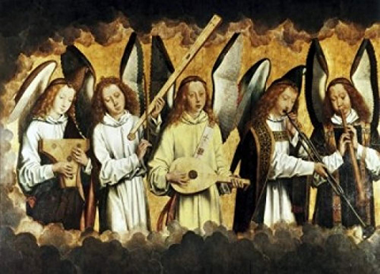 Angel Choir Painting
