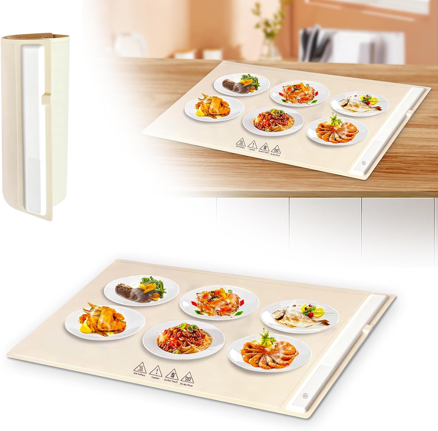 Amazon.com: Fast Heating Food Electric Warming Tray,Electric Warming ...