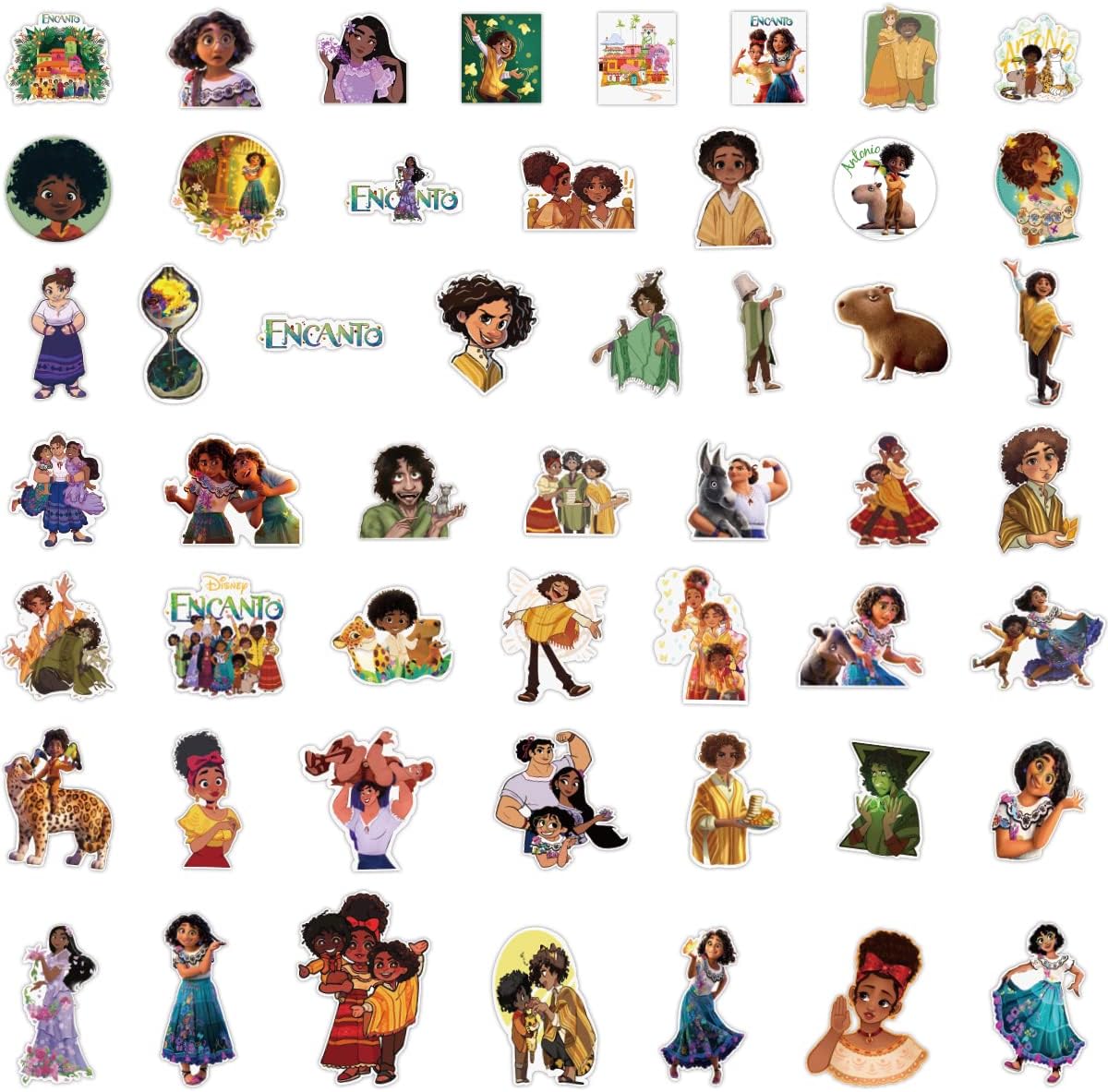 101 Piece Encanto Decoration,Princess Keychain,Encanto Sticker,Mega ...