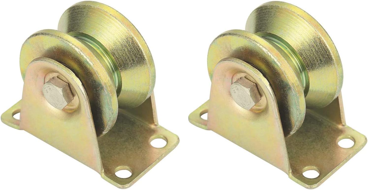 2 V-Groove Track Wheel Heavy Duty Rigid Caster Philippines | Ubuy