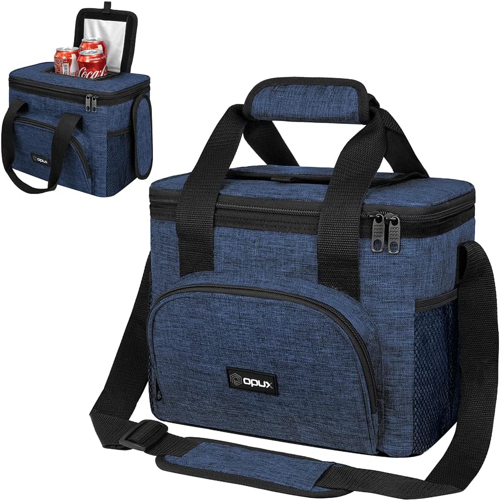 Amazon.com: OPUX Soft Cooler Bag, Insulated Collapsible Lunch Cooler ...