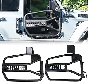 Amazon.com: SYHVU Front Doors Set Off Road Fit for 2018-2024 Jeep ...