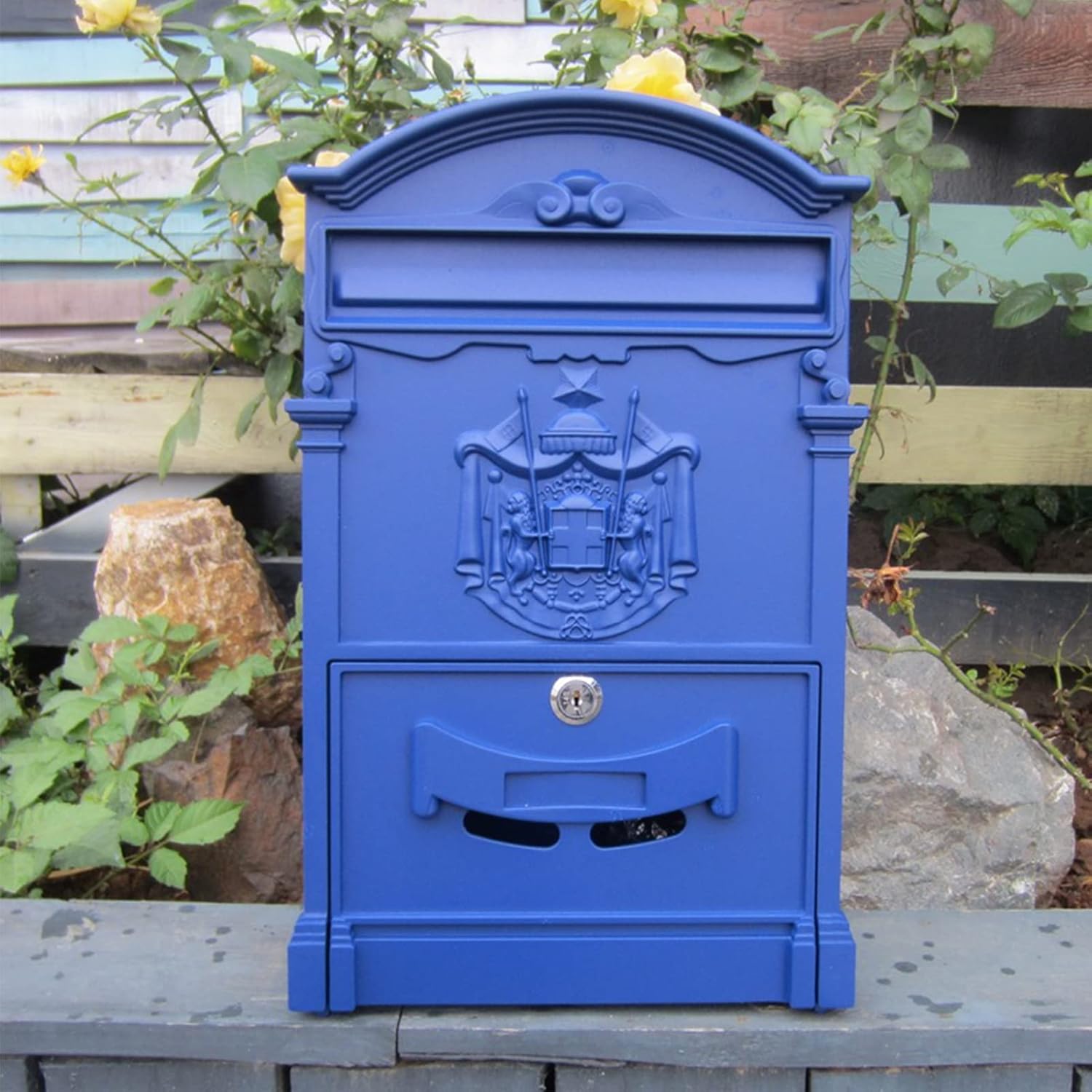 Amazon Mailbox Vintage Weatherproof Post Box Cast Aluminum amazon-mailbox-vintage-weatherproof-post-box-cast-aluminum