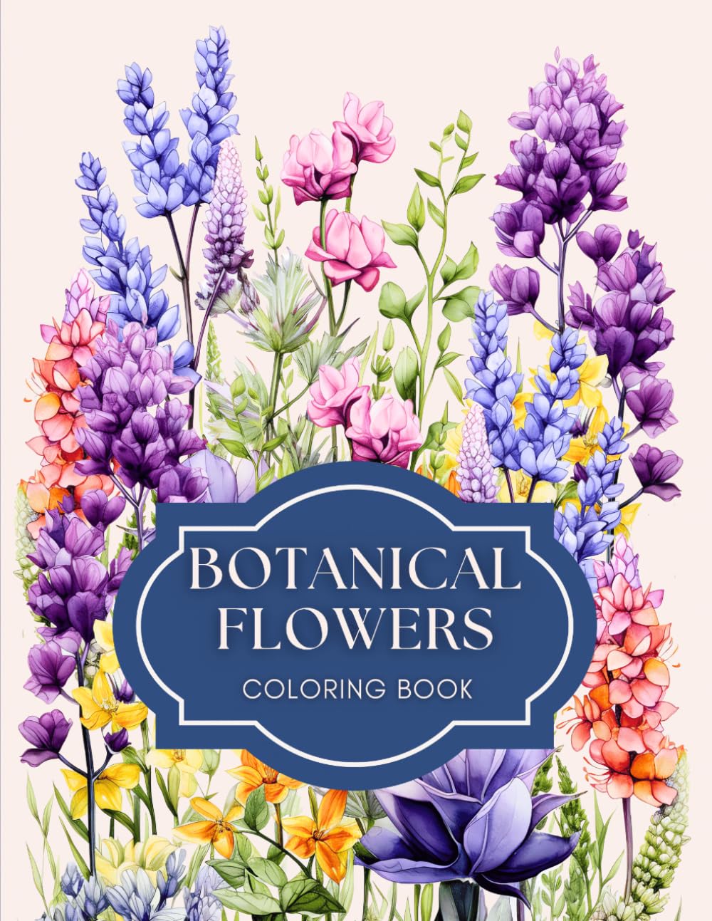 Amazon.com: Botanical Flowers Coloring Book: Delicate Designs of Nature ...