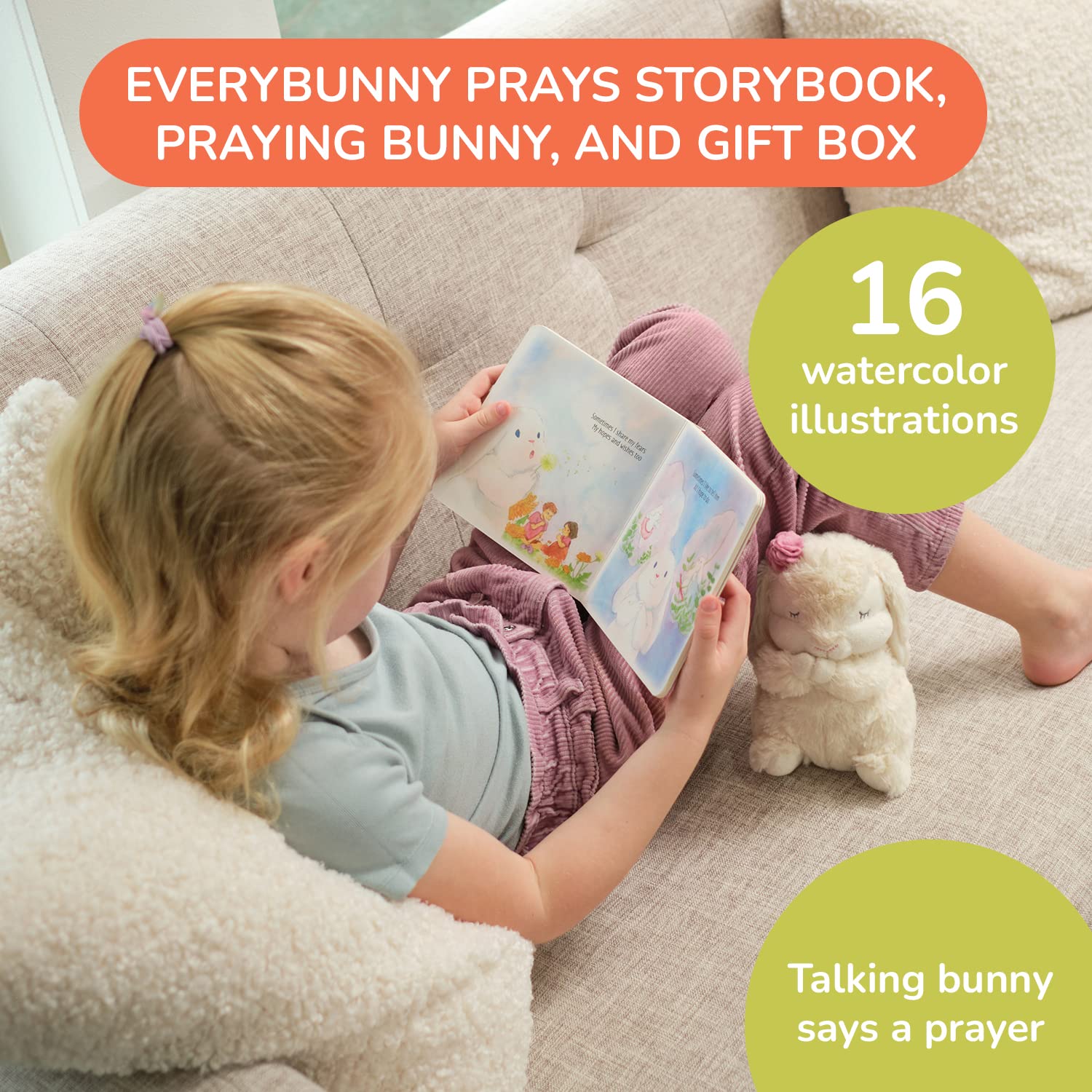 Snapklik.com : Tickle & Main Everybunny Prays, Baby And Toddler Gift Set