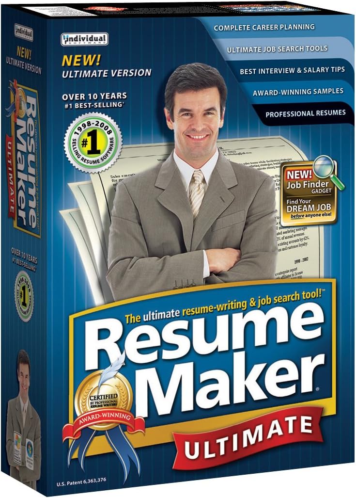 Amazon.com: Resumemaker Professional Ultimate 4 : Software