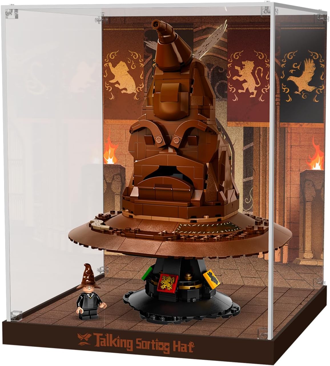 Amazon.com: NAOCARD Acrylic Display Case for Lego Harry Potter Talking ...