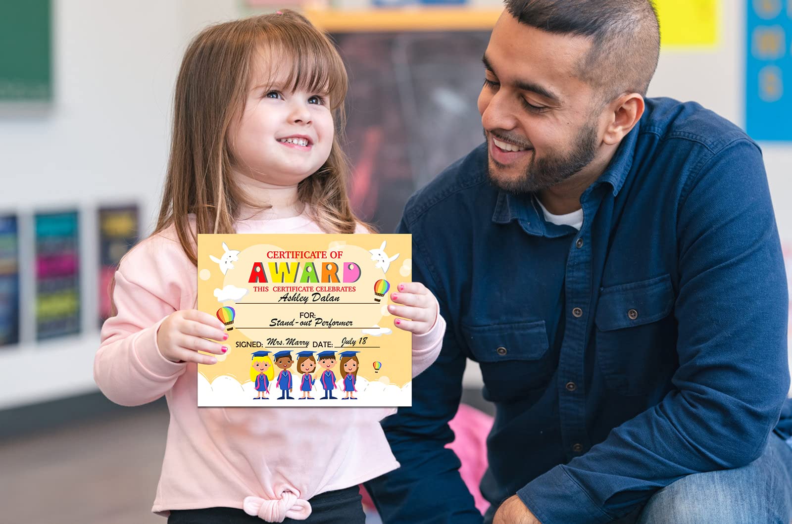 Kindergarten Graduation Certificate 2025 JAPBOR 30pcs Preschool ...