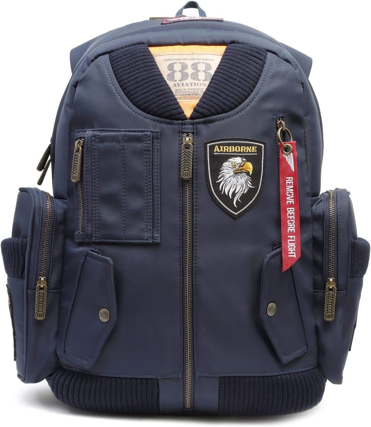 Amazon.com | Aviation 88 Designer Multi Pocket Luggage Shoulder Bag ...