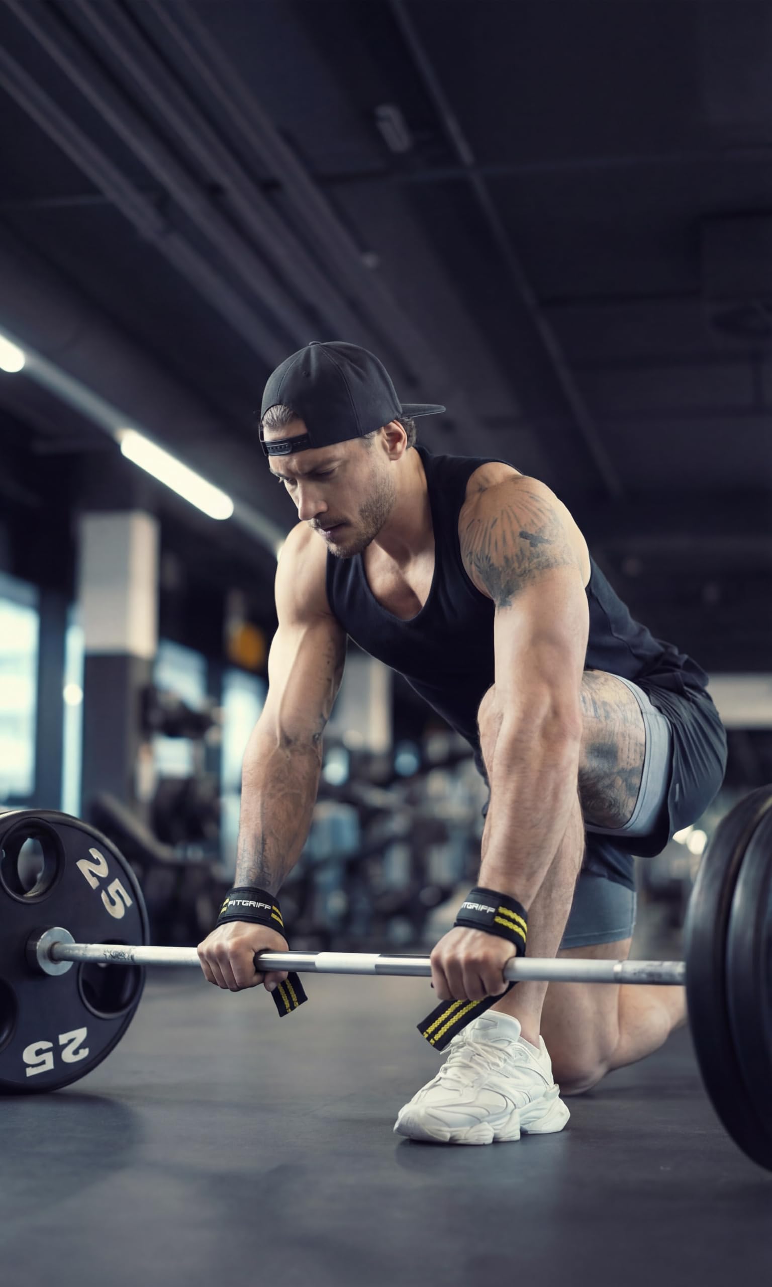 Snapklik.com : Fitgriff Lifting Wrist Straps For Weightlifting, Gym ...