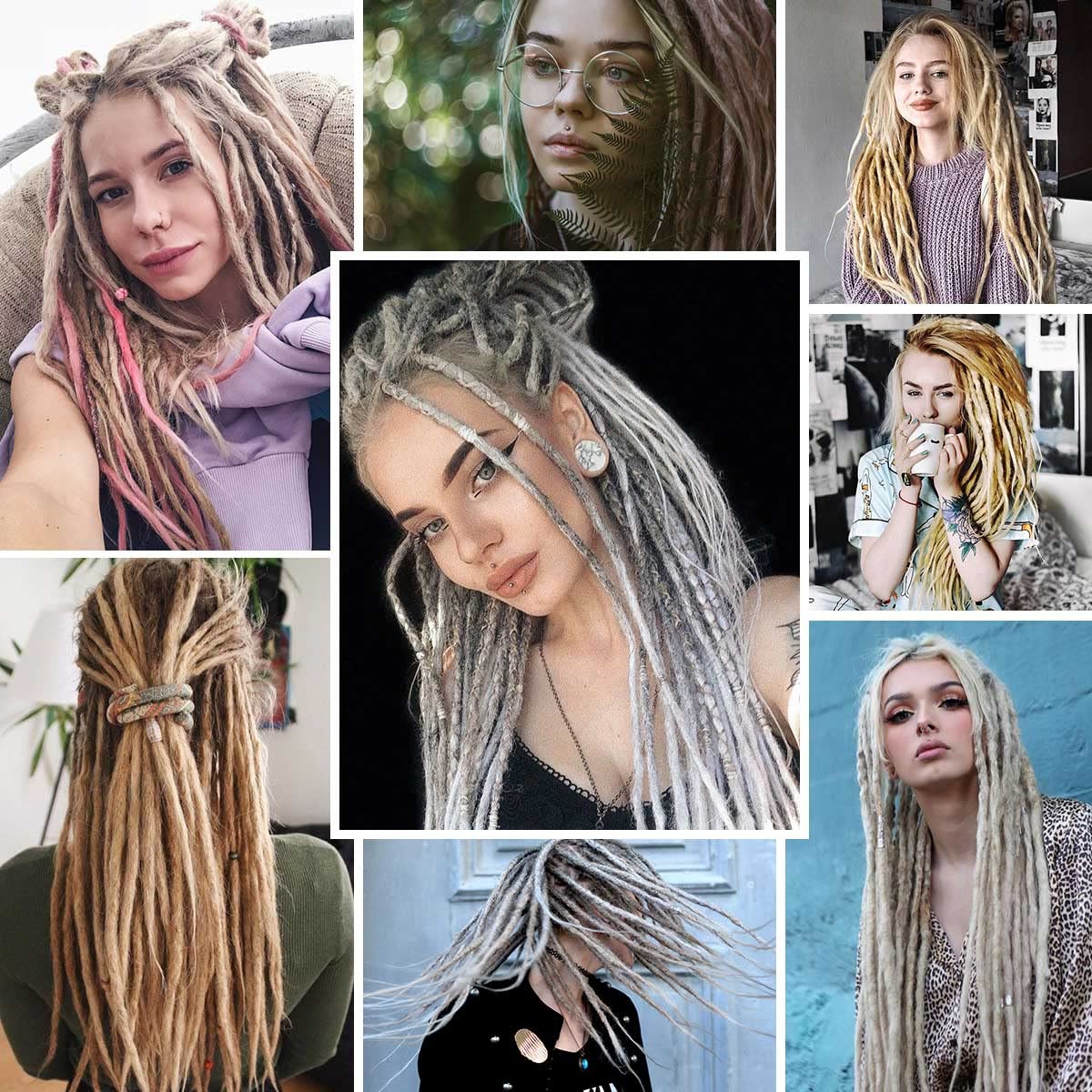 Dreadlocks Styles For White Women