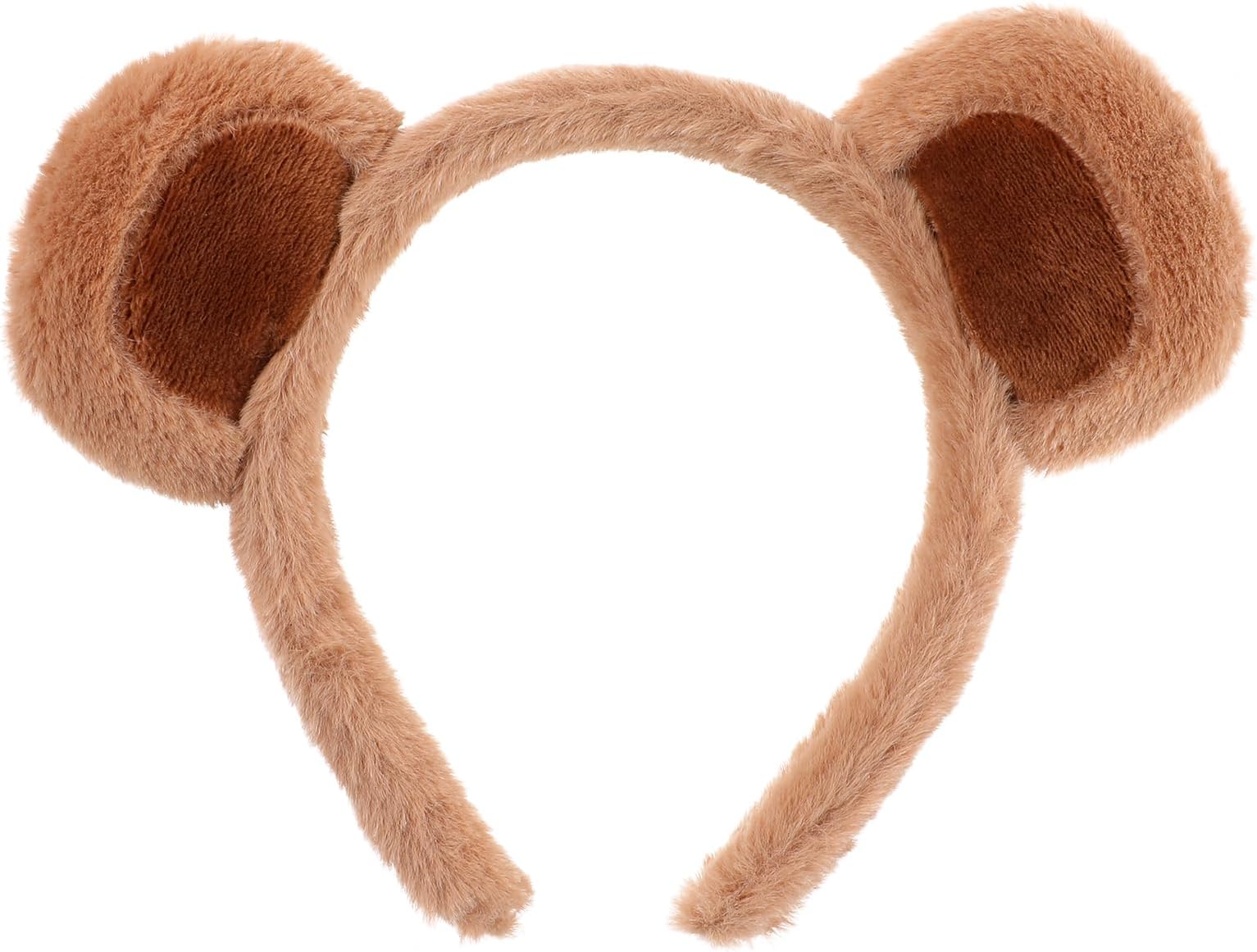 Amazon.com: WLLHYF Easter Bear Ears Headband Cute Party Headwear Face ...