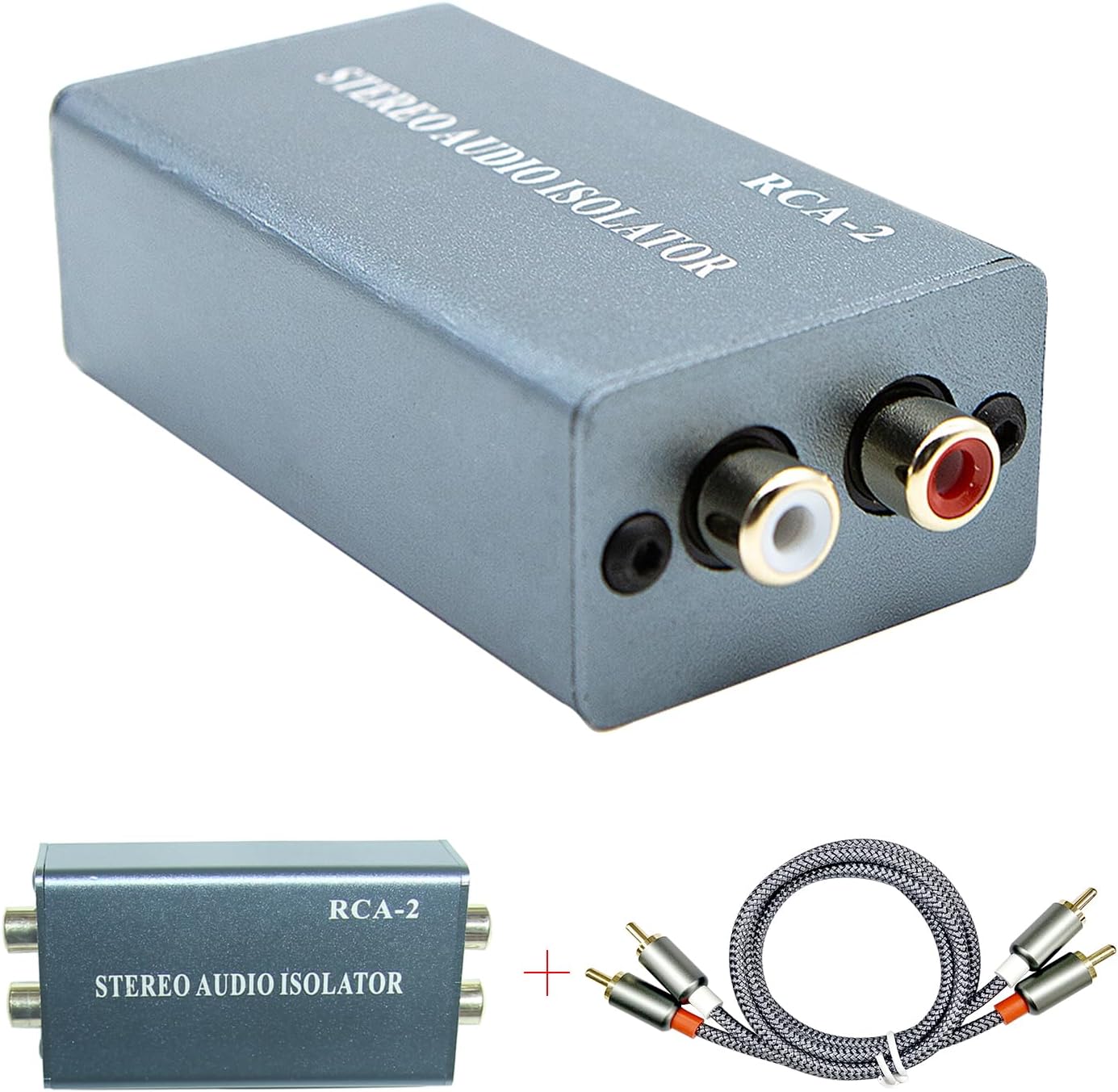 Amazon.com: RCA Ground Loop Isolator Noise Filer Aluminum Shell Quality ...